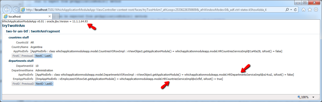 What To Expect From Getapplicationmodule Method Oracle Forums