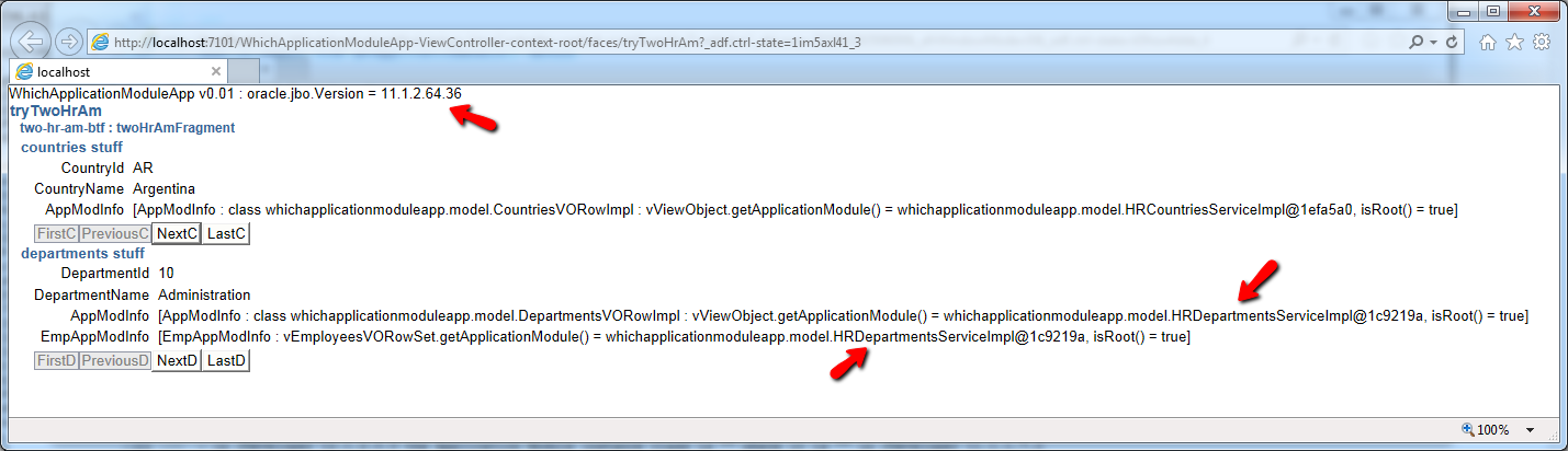 What To Expect From Getapplicationmodule Method Oracle Forums